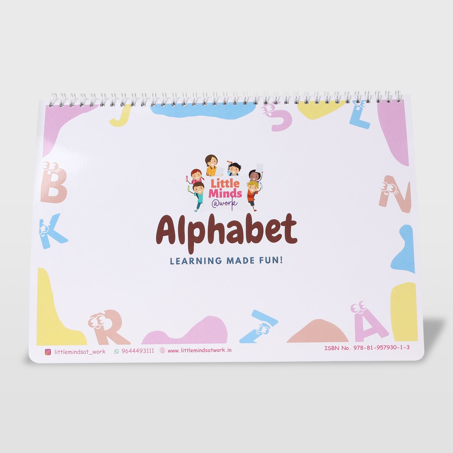 Busy books alphabet learning velcro binder children activity learning ...